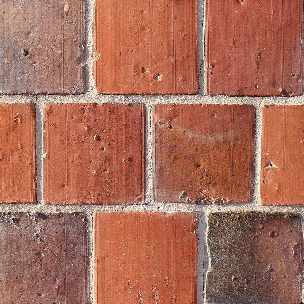 Pavé carréALLONNE Rougeflammé - Briqueterie Dewulf