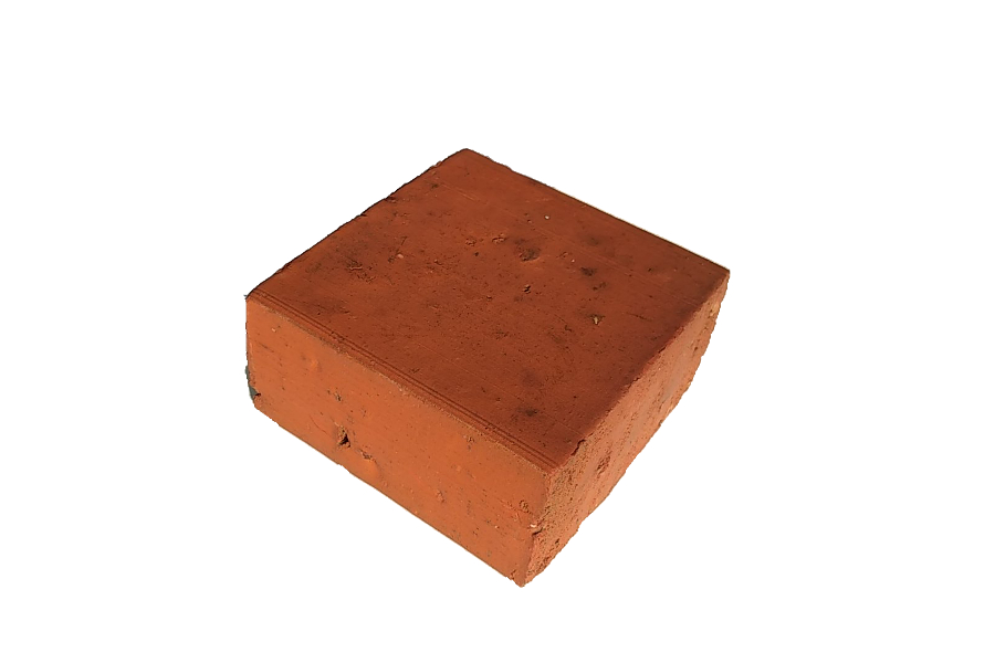 Pavé carréALLONNE Rougeflammé - Briqueterie Dewulf